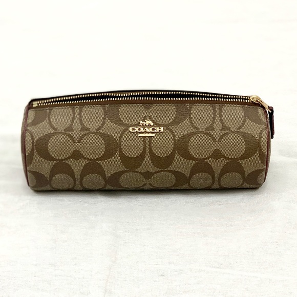 Coach | Accessories | Nwt Coach Makeup Holder Matching Mirror Set ...